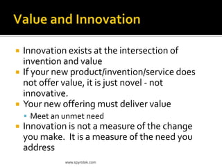 Value in Use Analysis for New Product Introductions | PPT