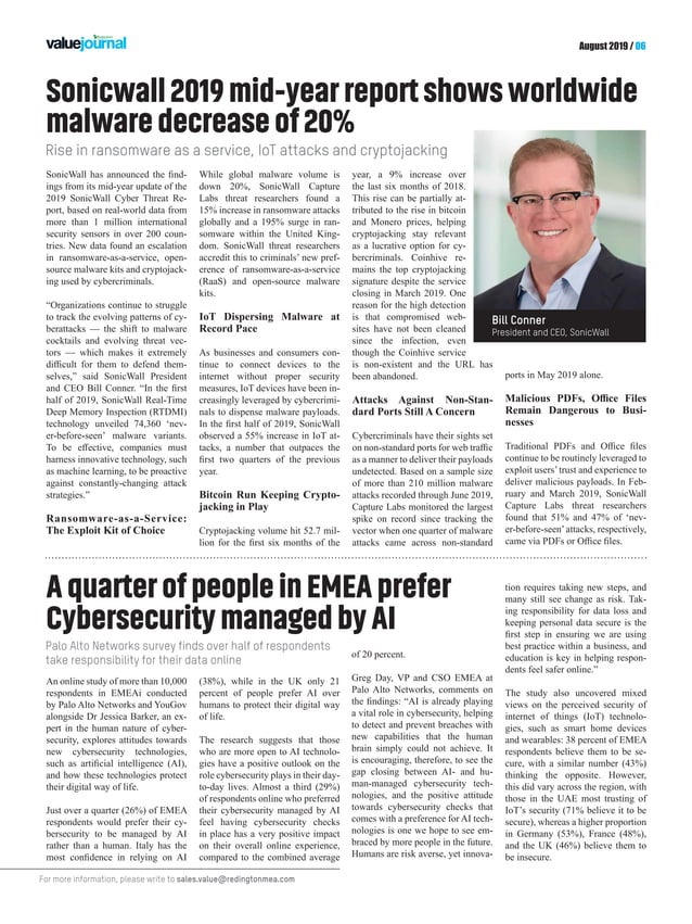 Redington Value journal - August 2019 | PDF