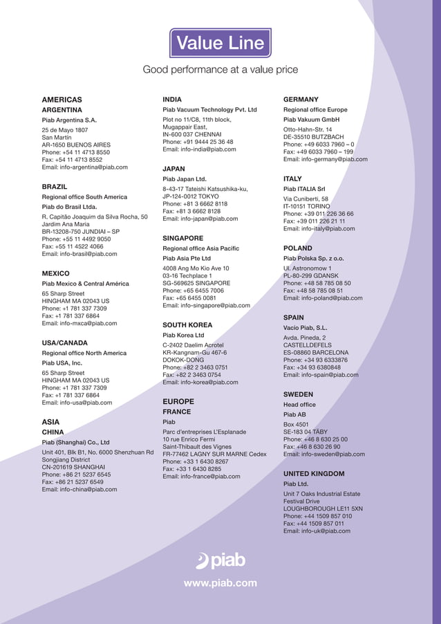 Value line brochure rev11 | PDF