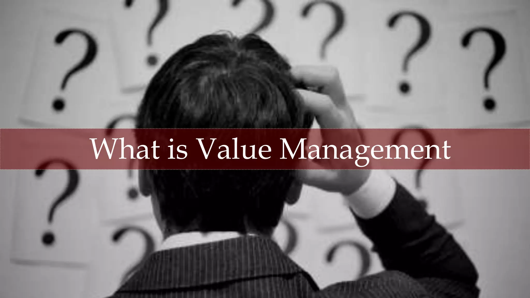 What is Value management | PDF