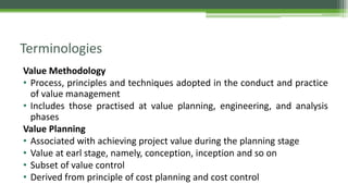Value management presentation | PPTX
