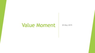 Value moment (tree) | PPTX