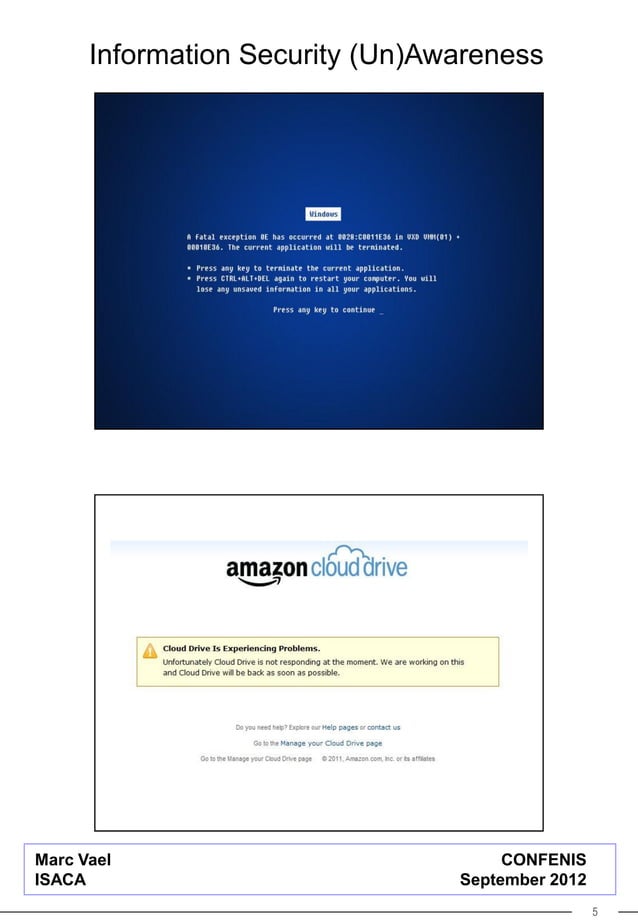 Information security (un)awareness by Marc Vael | PDF