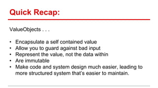 Value Objects | PPT