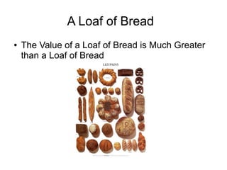 Value of bread | ODP