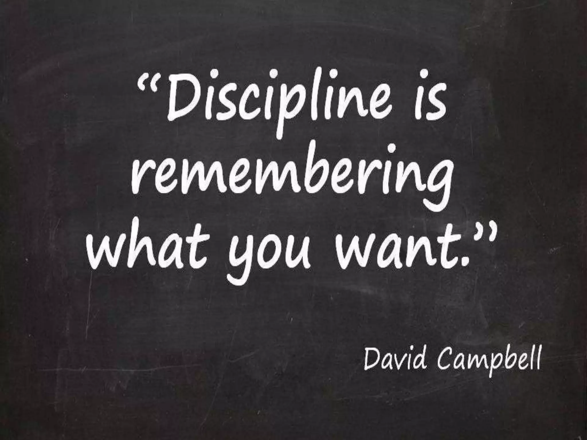 Value of discipline in our life | PPTX