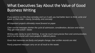 value of effective business writing.pptx