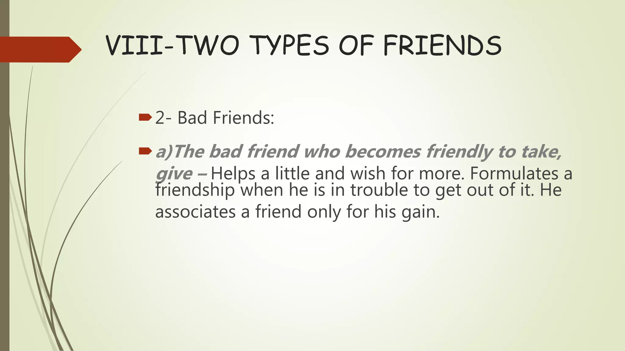 Value of Friendship By PNC | PPTX