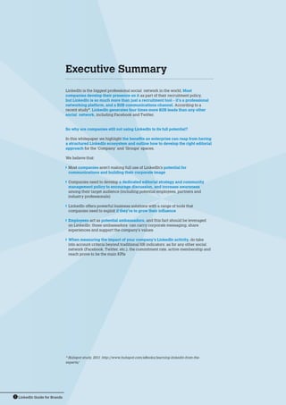 Value of LinkedIn's Ecosystem | PDF