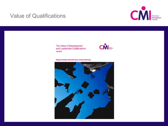 Value of management and leadership qualifications | PPT