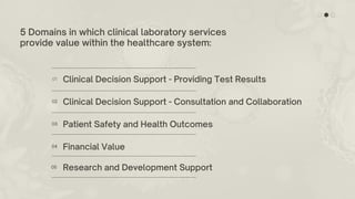 Value of Medical Laboratory Science Personnel in Healthcare | PDF