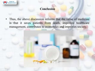 Value of Medicine .pptx
