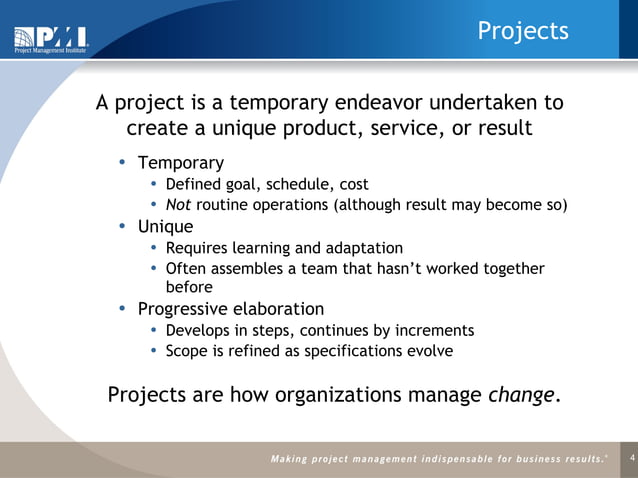 Outreach at Boeing - Value of Project Managmenet for Organization | PPT