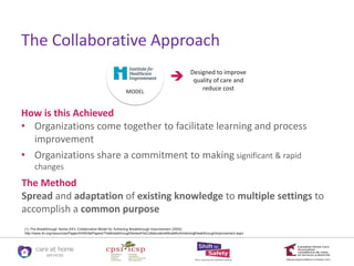 Value of safety improvement collaboratives for home care providers ...