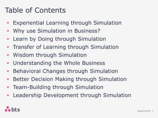 BTS - Value Of Simulation Learning | PDF