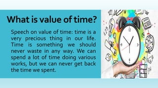 value of time.pptx