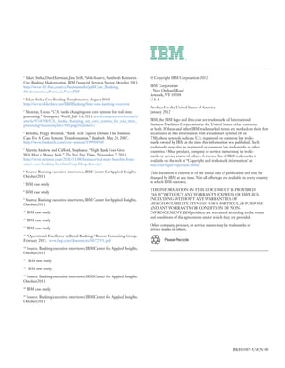 Value of transforming Core Banking System "CBS" | PDF