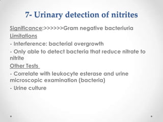 Value of urinalysis in clinical medicine | PPTX