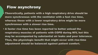 Value of ventilator mode and interface in regulating patient ventilator ...