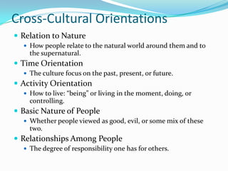 Value orientation model | PPTX