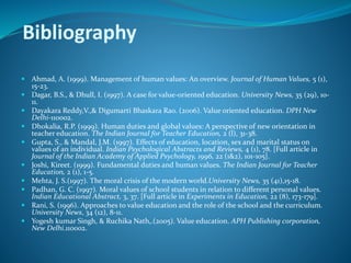 Value oriented education ppt.by kattalimuj | PPT