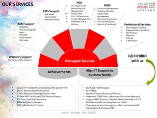 Value point system managed services | PPT
