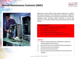 Value point system managed services | PPT