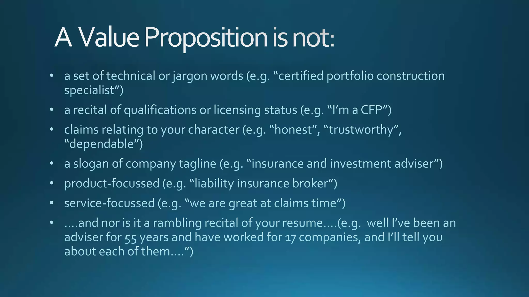 Value proposition | PPTX