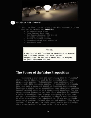 VALUE PROPOSITION ADDRESSING CUSTOMER OUTCOMES | PDF