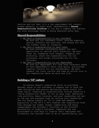 VALUE PROPOSITION ADDRESSING CUSTOMER OUTCOMES | PDF