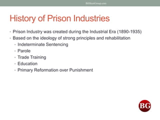 Boosting Profits and Reducing Costs: The Value Proposition of Prison ...