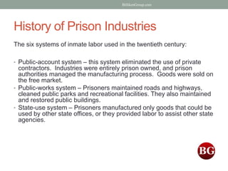 Boosting Profits and Reducing Costs: The Value Proposition of Prison ...