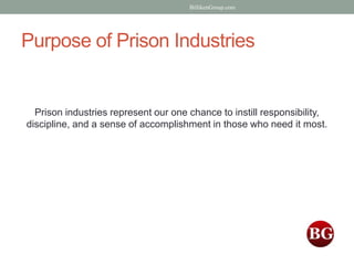 Boosting Profits and Reducing Costs: The Value Proposition of Prison ...
