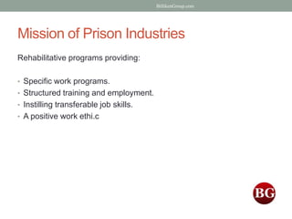 Boosting Profits and Reducing Costs: The Value Proposition of Prison ...