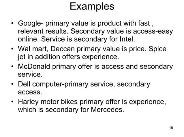 Value Proposition In Knowledge Economy | PPT