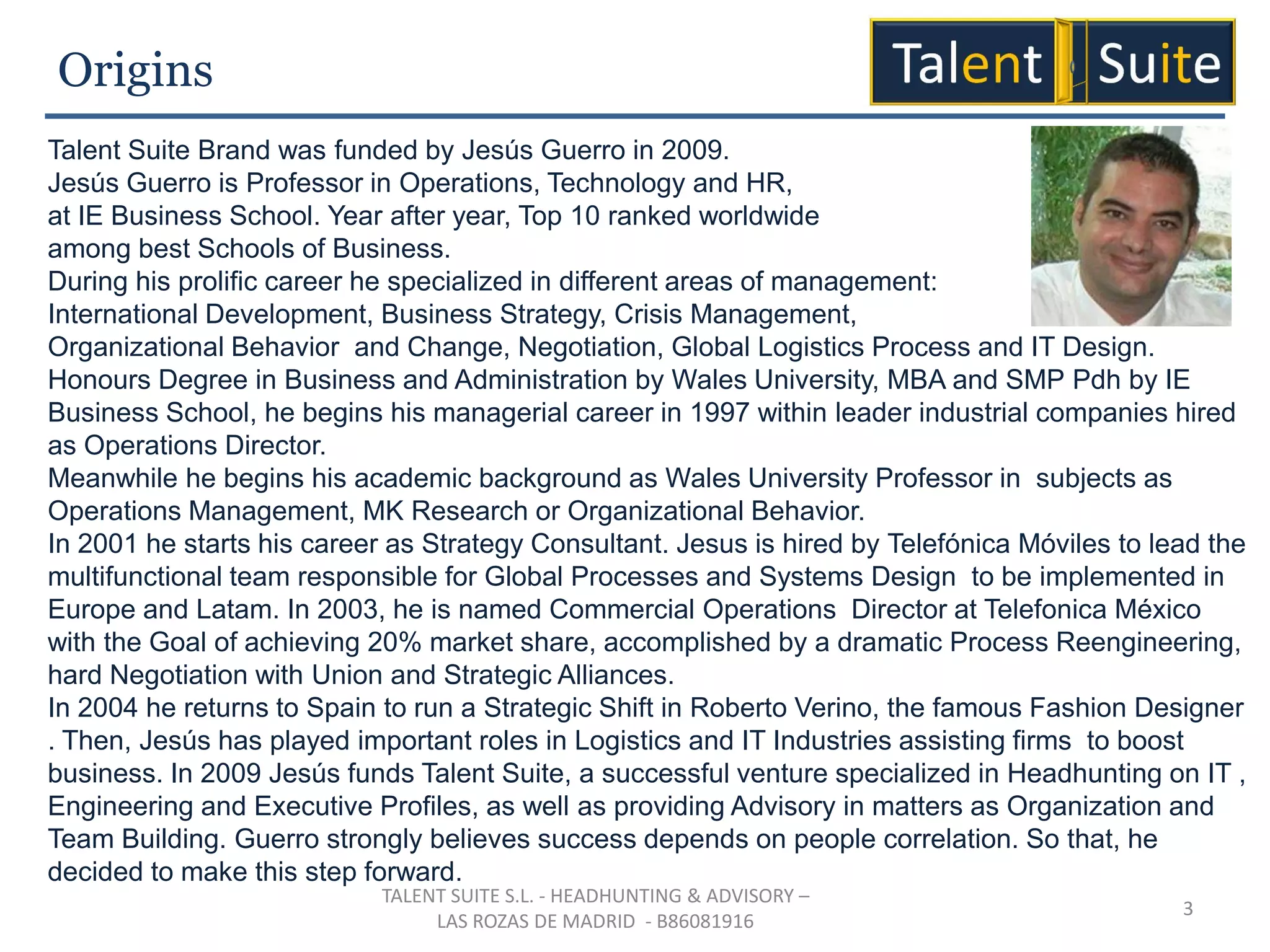 Value Proposition Talent Suite | PDF