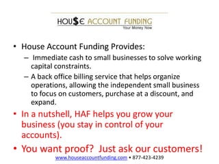 HAF Presentation | PPTX | Credit Cards | Personal Debt