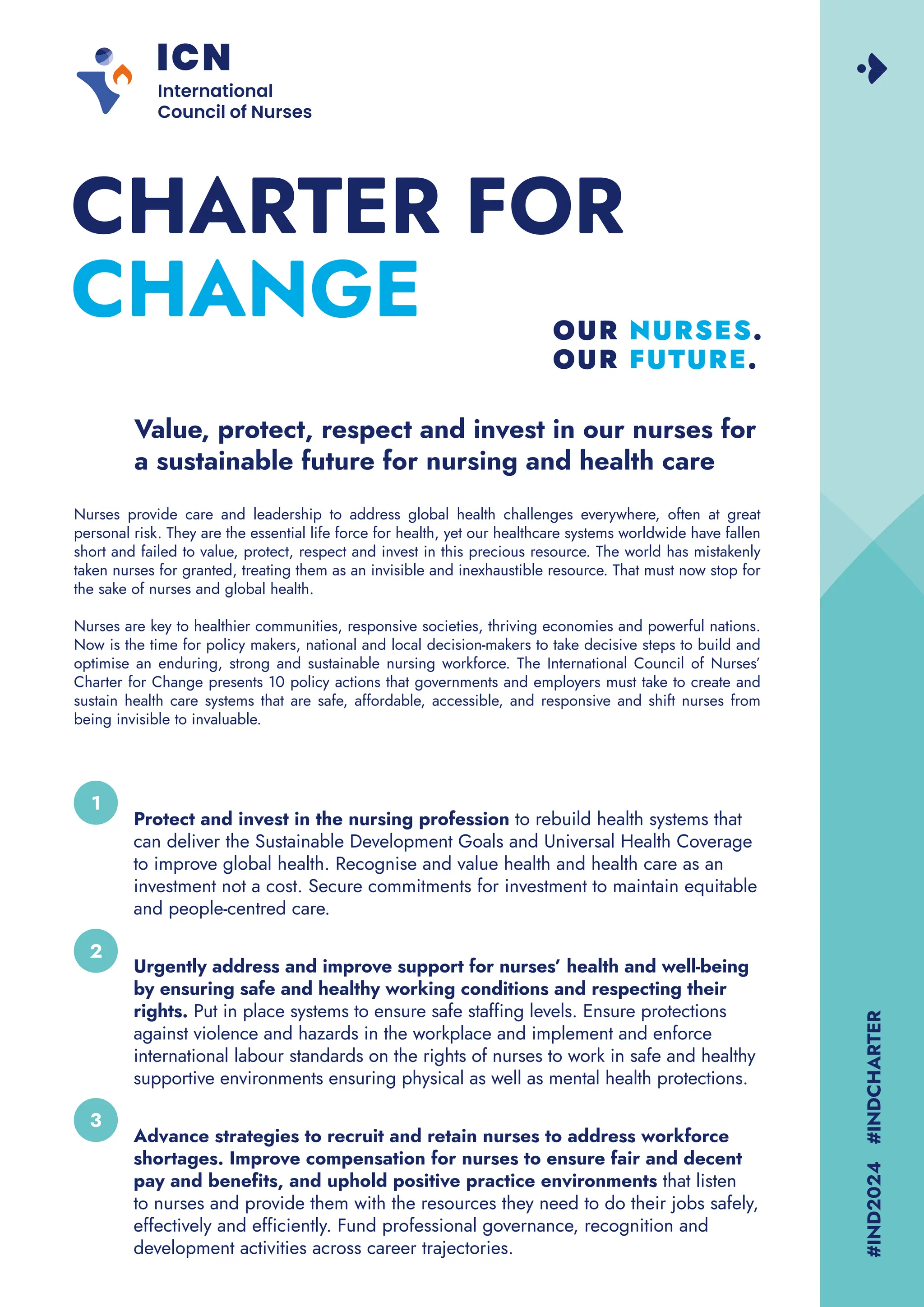 Value, protect, respect and invest in our nuses for a sustainable ...