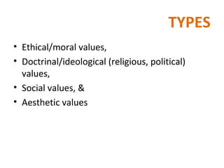 Values | PPT