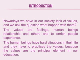 Values | PPTX