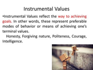 Organizational Behaviours : Values | PDF