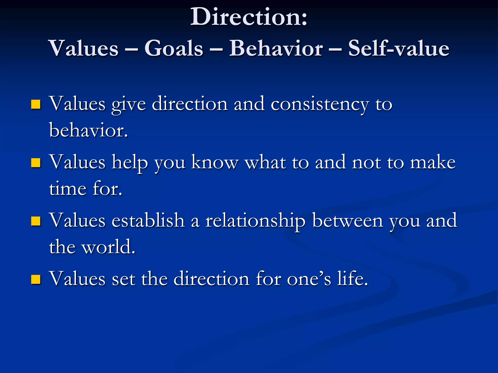 Why values are important | PPT