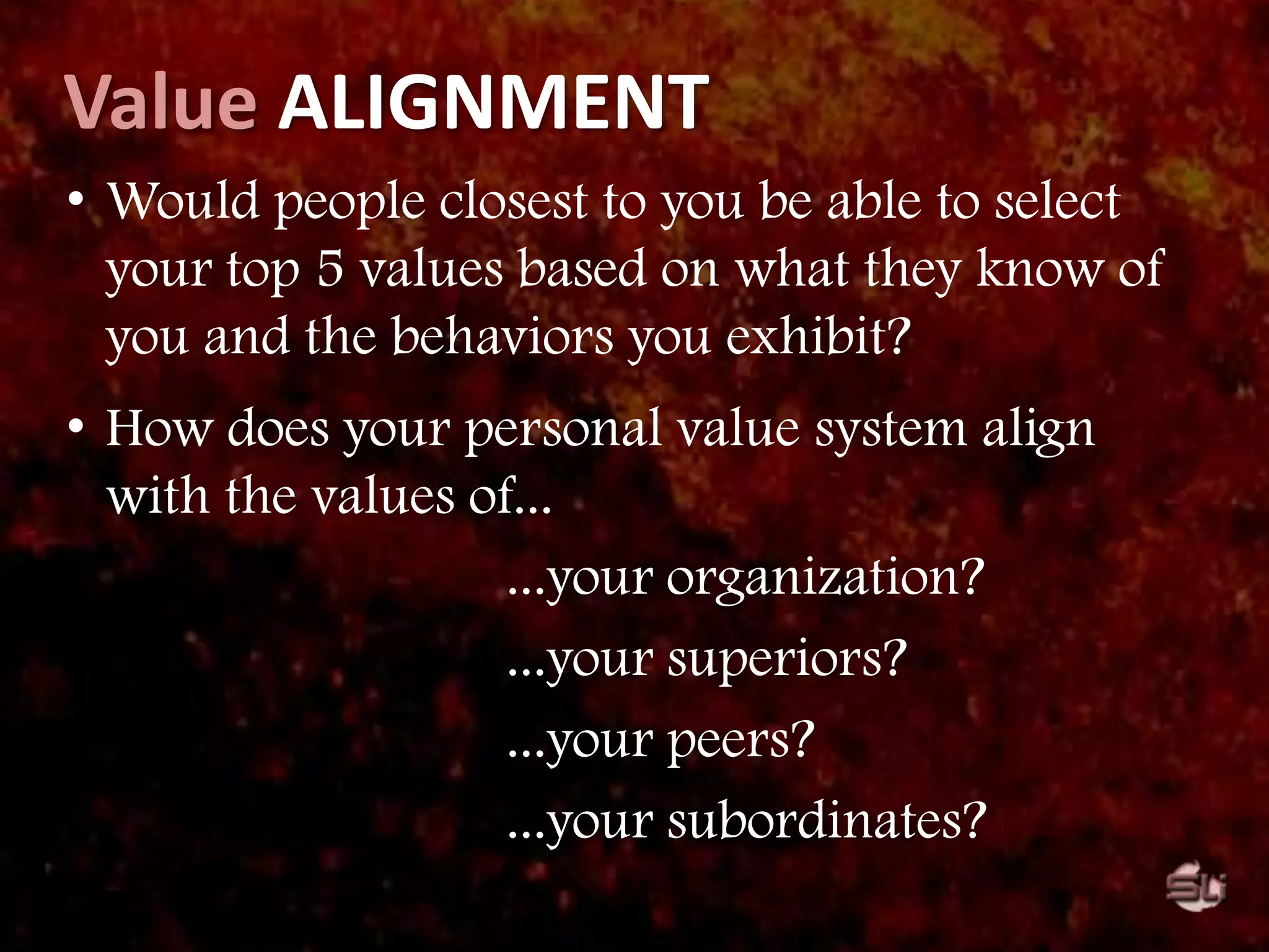 Values Based Leadership | PPTX