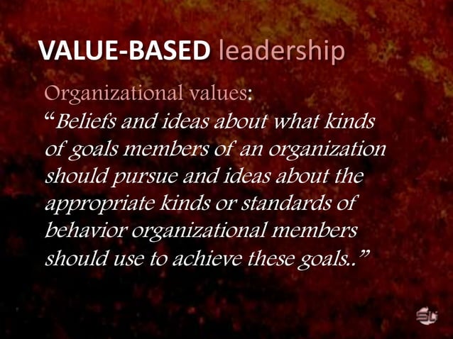Values Based Leadership | PPTX