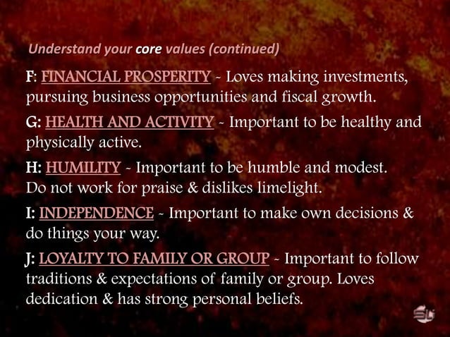 Values Based Leadership | PPTX