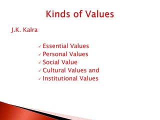 Strategies for Developing Values | PPTX