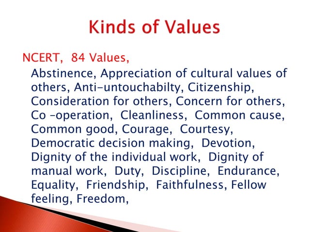Strategies for Developing Values | PPT