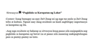 Pagpapakita ng Katarungan sa mga Kaibiga | PPTX