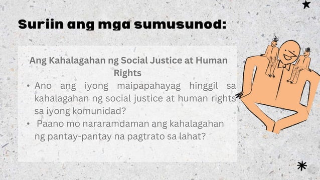 Pagpapakita ng Katarungan sa mga Kaibiga | PPT
