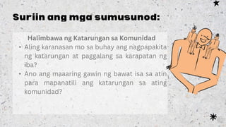 Pagpapakita ng Katarungan sa mga Kaibiga | PPTX